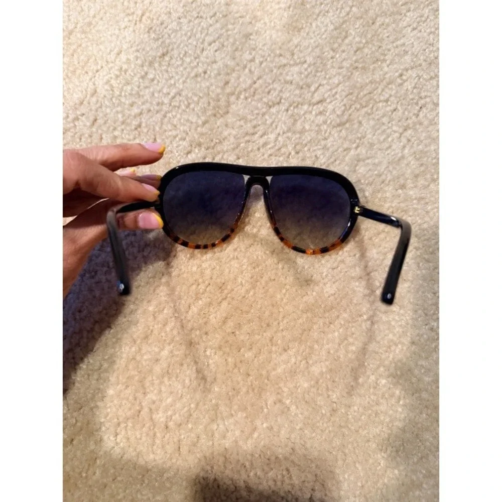 None. | Accessories | Previously Loved Tortoiseshell Wblue Lenses Wide ...